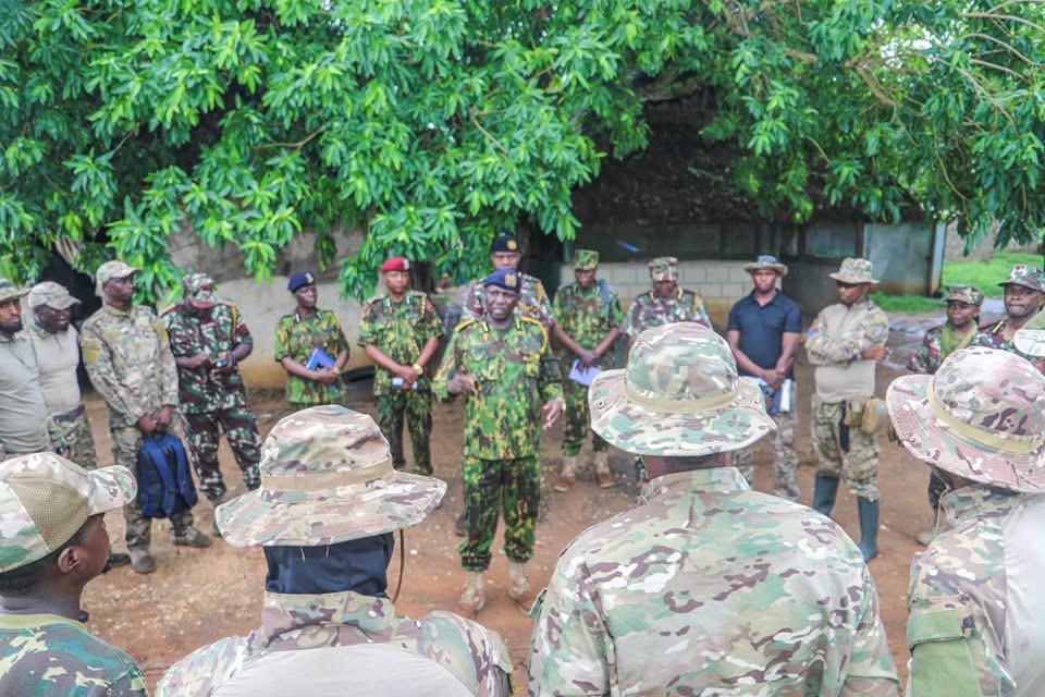IG Kanja In Boni Enclave To Inspect Security Operations - Nairobi News