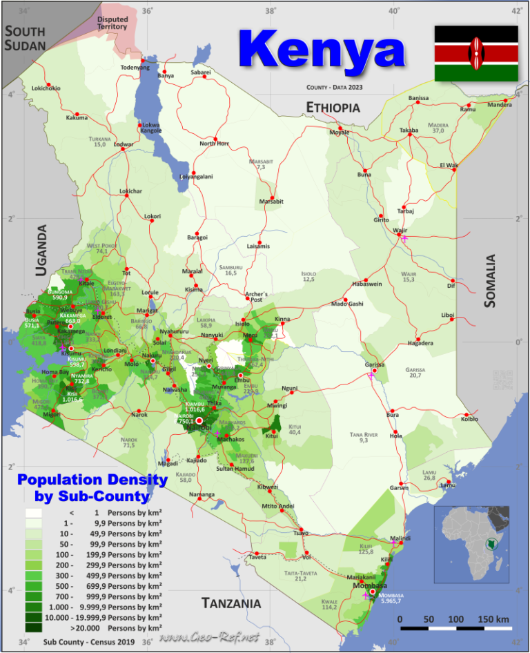 Kenya’s Geography, Governance, And Demographics Highlighted In Vital ...