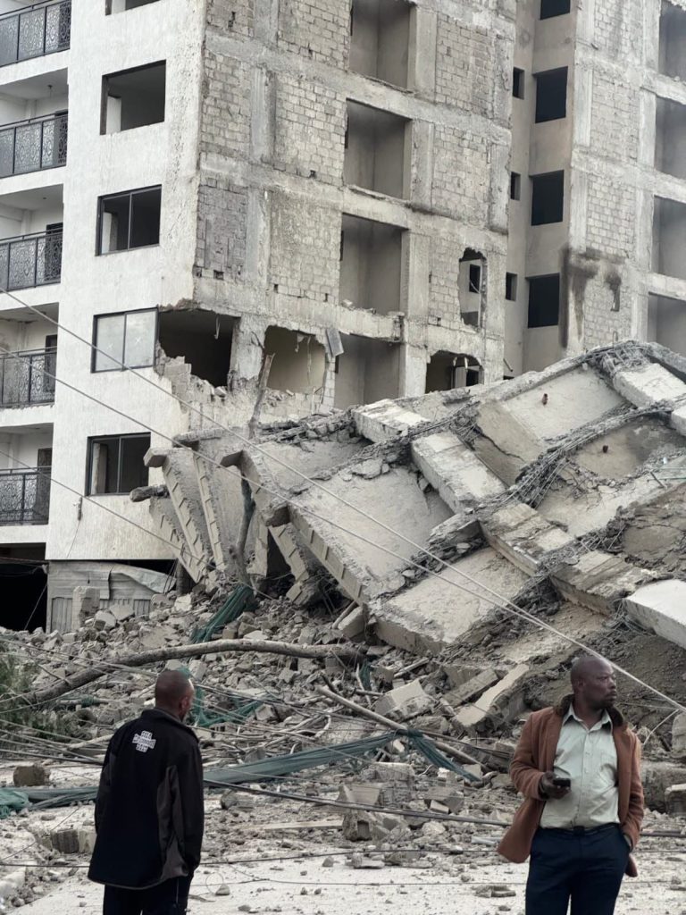 One injured as multi-storey building under construction collapses in ...