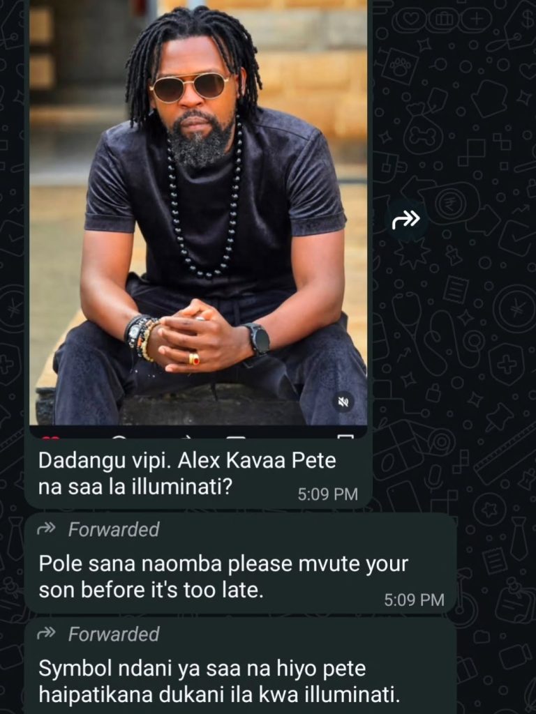 Alex Mwakideu in Shock as Family Friend Claims He's Joined Illuminati ...